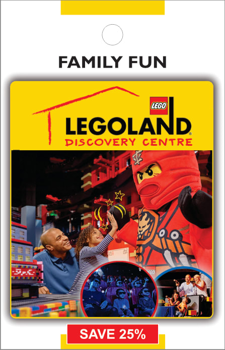 Legoland Discovery Centre | Free Admission for Adults | Toronto Minicards